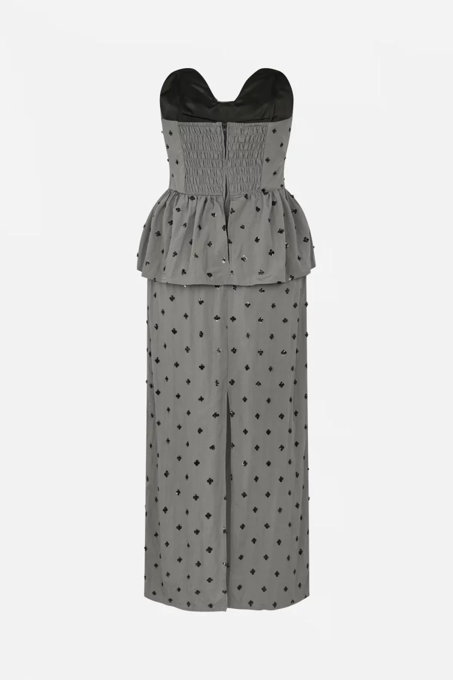 Amilie Grey Sequins Flow Dress – Canopy